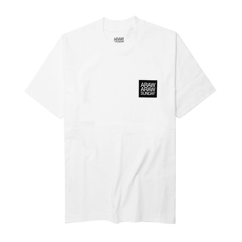 ALL LOCAL BRAND - Daily Flight "ARAW ARAW SUNDAY" Men T-Shirt (White on ...