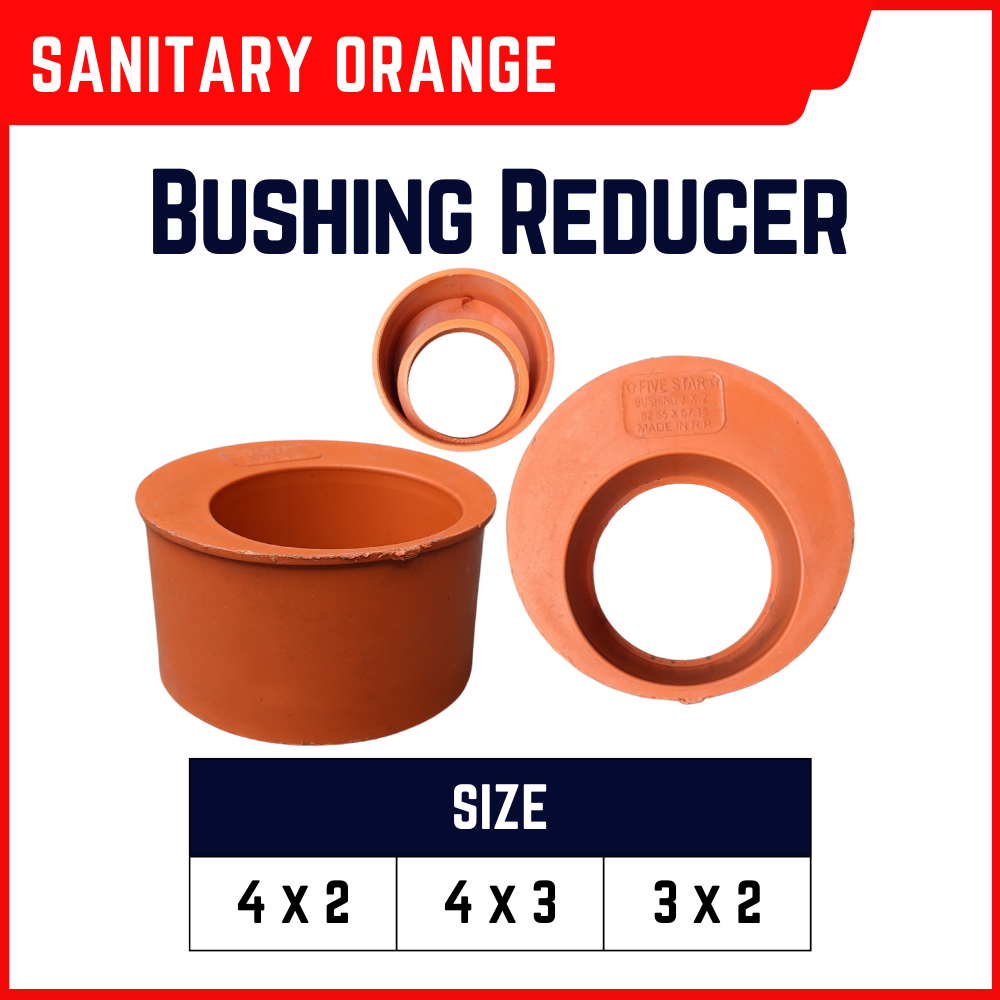 Sanitary Orange Bushing Reducer Available Size (4x2" ,4x3" and 3x2 ...
