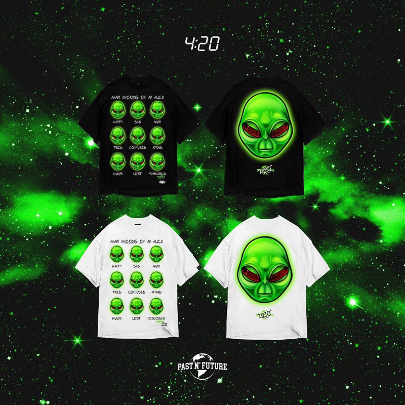 420 Collection — Alien (Past N’ Future) | Shopee Philippines