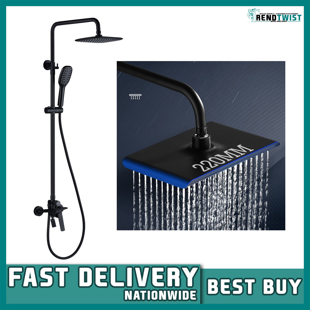 2023 SUS 304 Stainless Shower Set Mixer Faucet Matte Design | Shopee ...