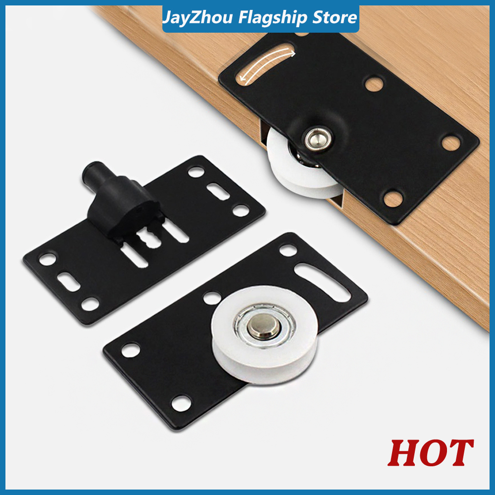 4pcs/set Wardrobe Cabinet Cabinet Sliding Door Roller Closet Durable ...