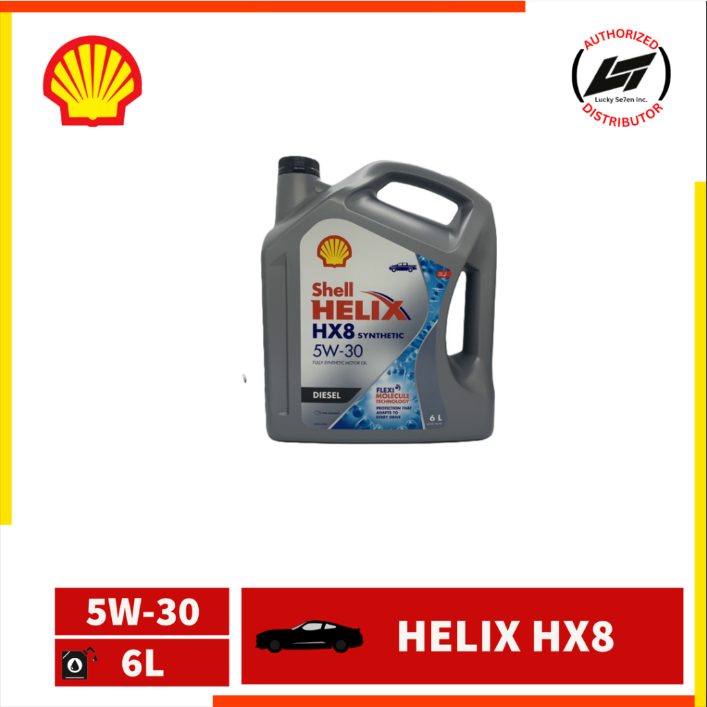 Shell Helix HX8 Diesel 5W-30 6L | Shopee Philippines