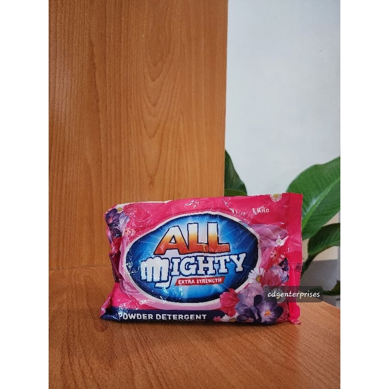 ALL MIGHTY EXTRA STRENGTH POWDER DETERGENT WITH FABRIC CONDITIONER 1KG ...