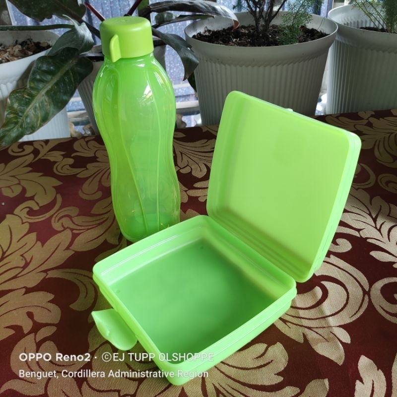 Tupperware Bundle Set (1ecobottle+1sandwich keeper) | Shopee Philippines