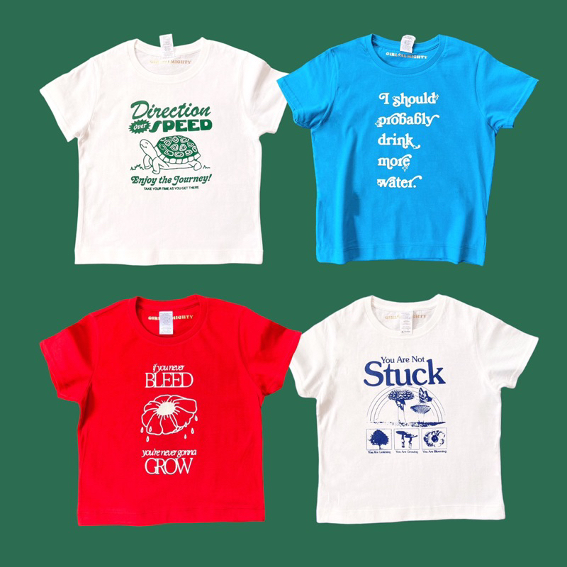 GIRL ALMIGHTY “DAILY REMINDER” BBTEE COLLECTION | Shopee Philippines