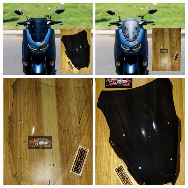 SECTBILL AND SEC VISOR FOR NMAX V1 V2 | Shopee Philippines
