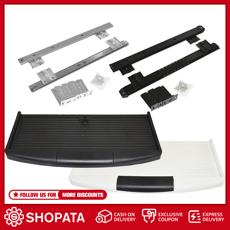 Shopata Keyboard Tray Keyboard Drawer with Universal Heavy Duty Slide ...