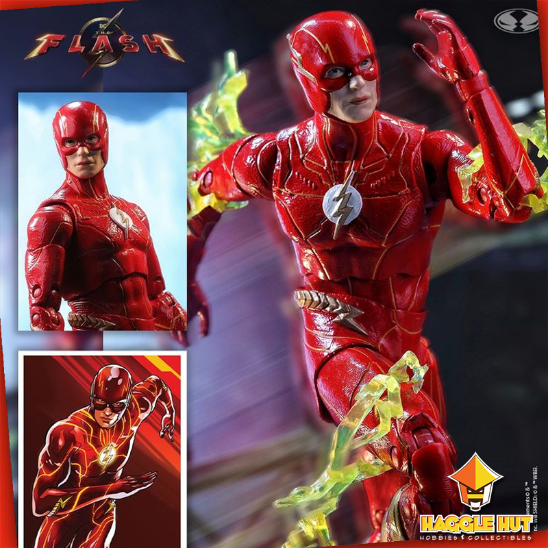 DC THE FLASH MOVIE: THE FLASH (HERO SUIT) 7" McFarlane Toys DC ...
