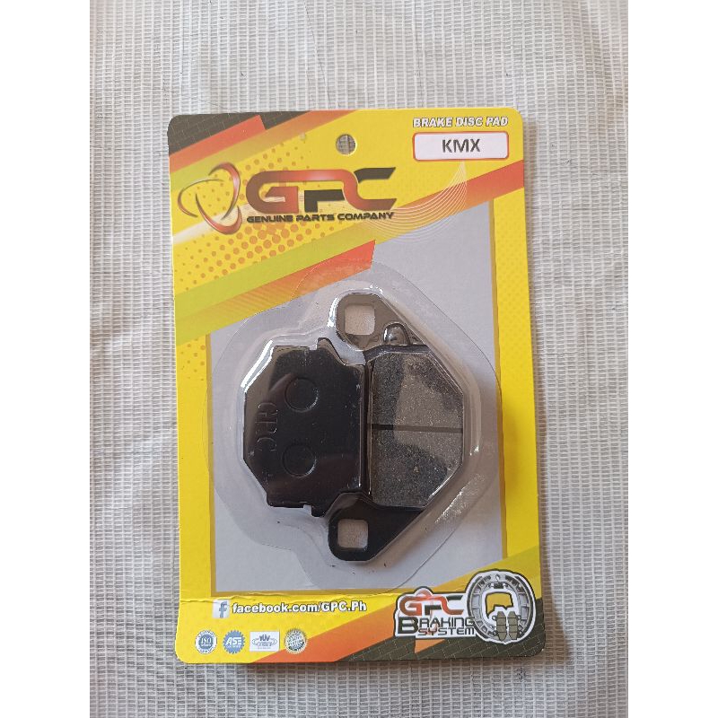 GPC Brake Pad (Rear) KMX - Visa R 110 Front | Shopee Philippines