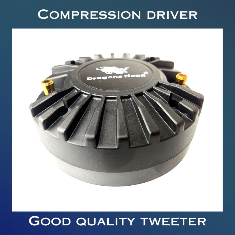 Compression Driver Tweeter 400watts Thread Type Driver Unit | Shopee ...