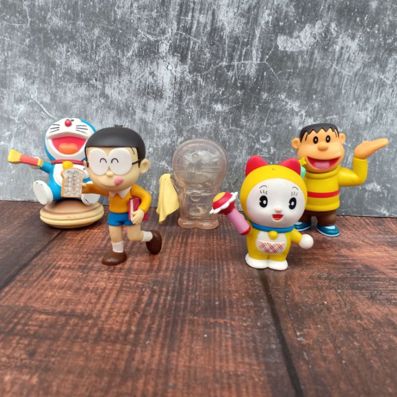 Fujiko Pro Doraemon Characters Figures Toy Collectible Loose | Shopee ...