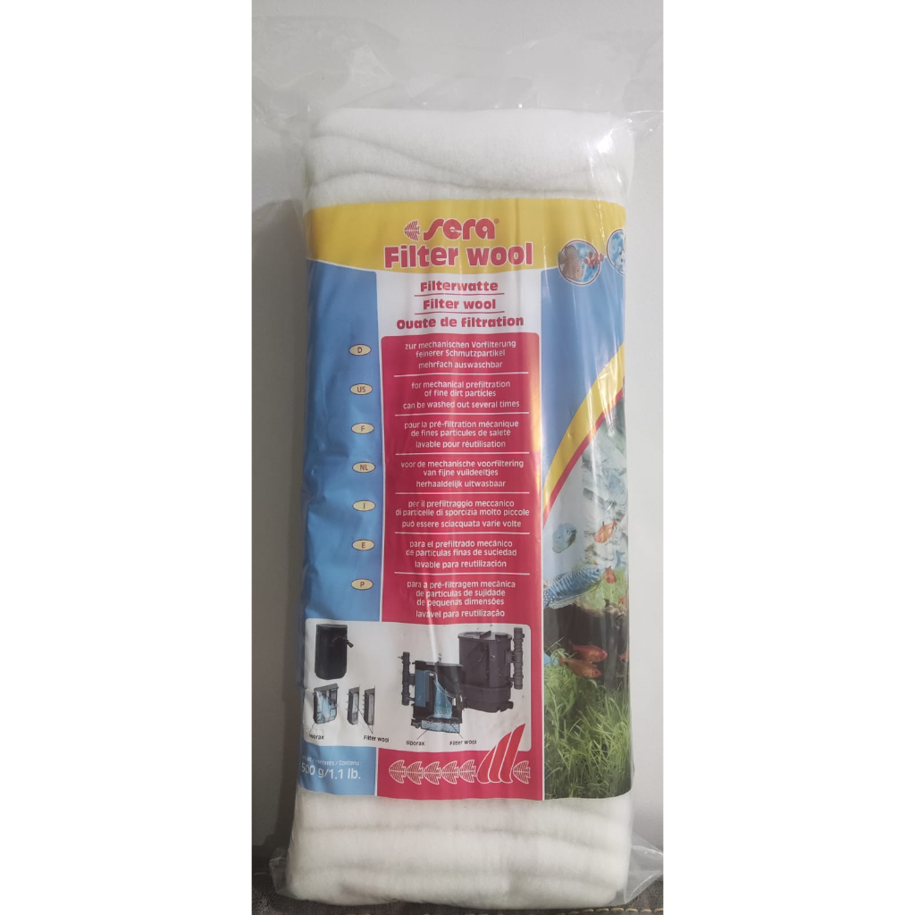 Sera Filter Wool 500g (1.1lb) | Shopee Philippines