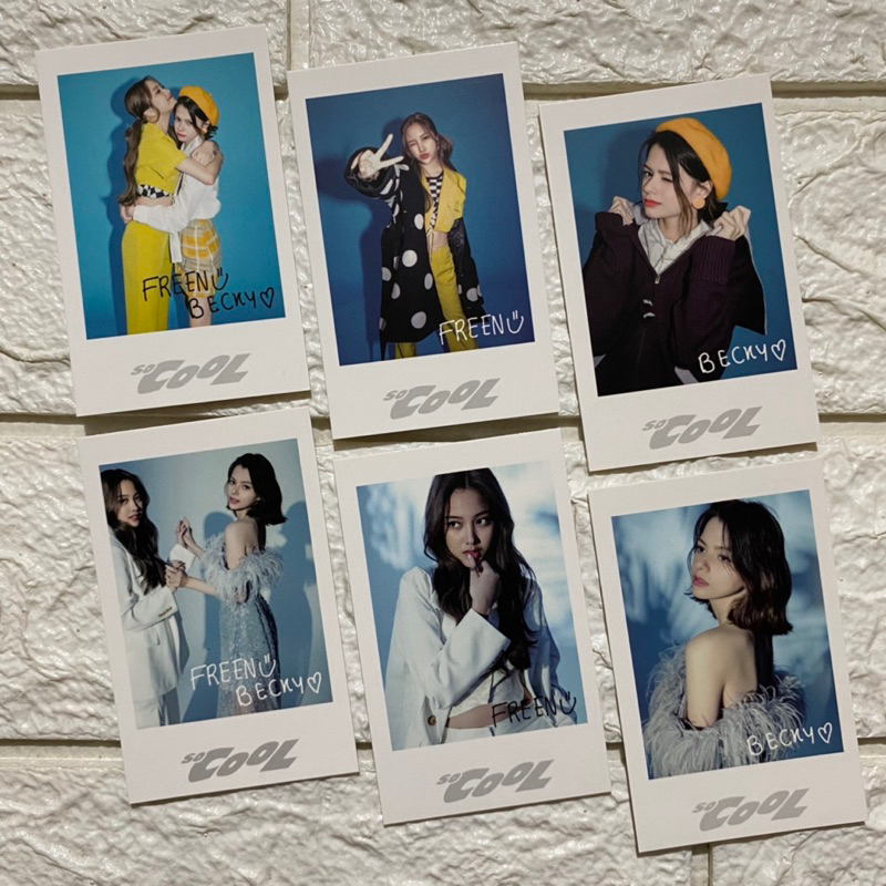 OFFICIAL Freen Becky So Cool Magazine Photocard FreenBecky Gap The ...