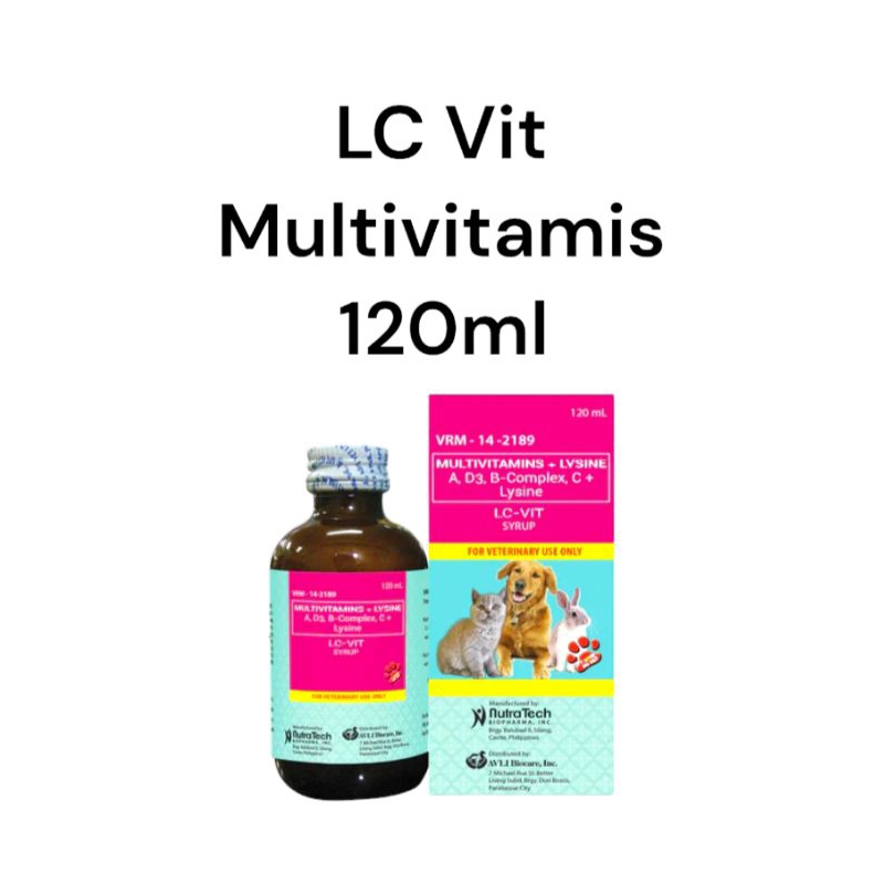 LC Vit Multivitamins Syrup 120ml | Shopee Philippines