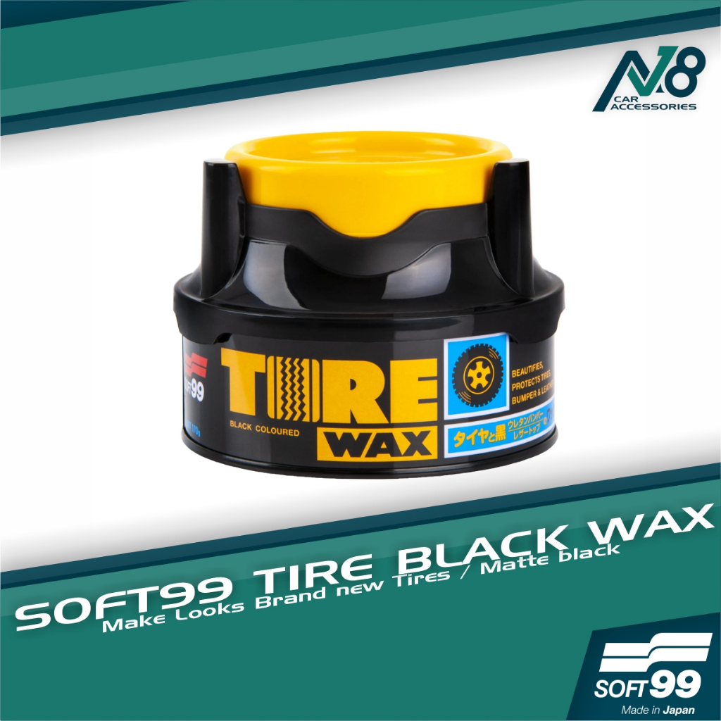 SOFT99 Tire Black Wax Genuine | Shopee Philippines