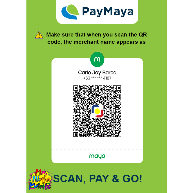 Paymaya Qr Code On Sintra Board Tabletop Standee Adhesive Scan To Pay