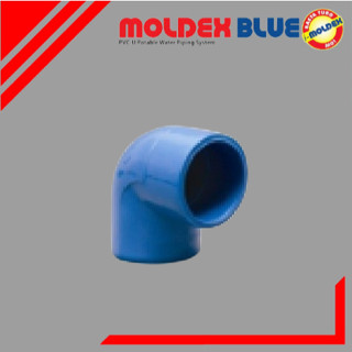 MOLDEX PVC BLUE Elbow 90 degree (20mm, 25mm, 32mm, 40mm, 50mm) | Shopee ...