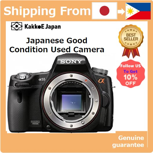 [Japanese Used Camera] Sony Sony Digital SLR camera α55 Body SLT-A55 | Shopee Philippines