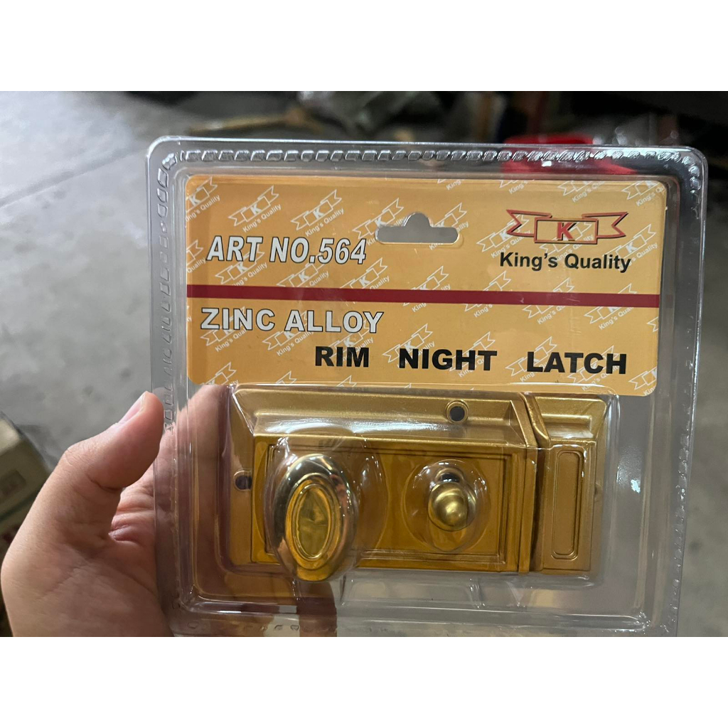 Guarantee low price - rim night latch for gate, door, doorknob brass ...