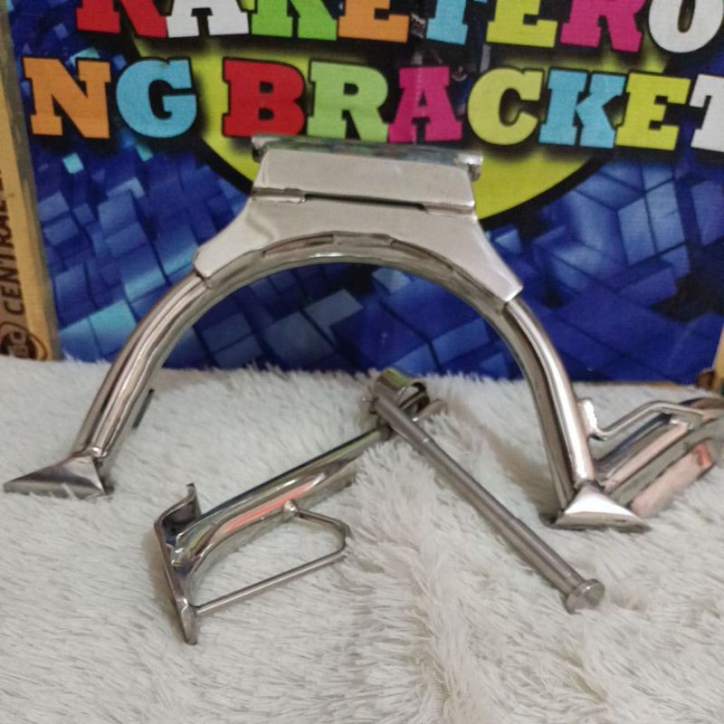 YAMAHA NMAX V1 STAINLESS SIDE&CENTER STAND W.AXLE/EHE | Shopee Philippines