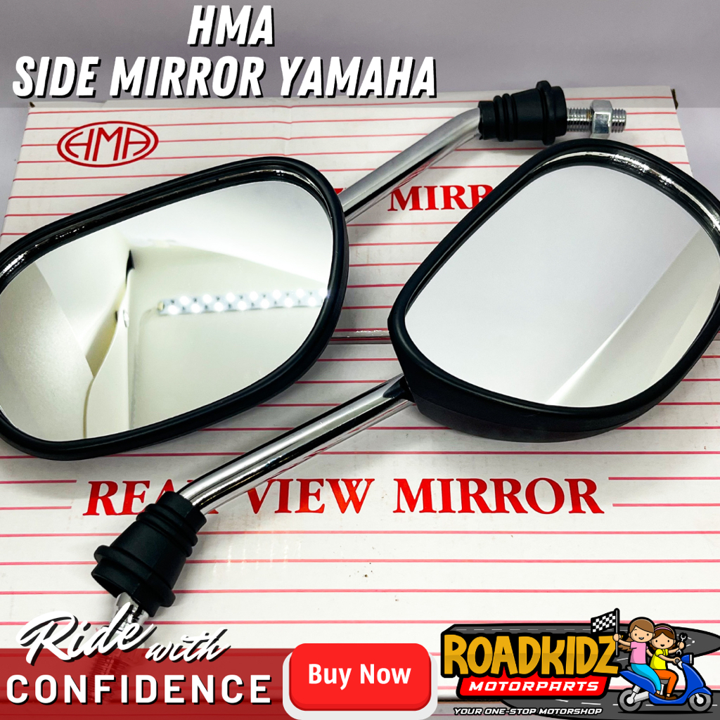 HMA SIDE MIRROR CHROME STEM (YAMAHA) ACTUAL PIC POSTED WALANG GRADO ...