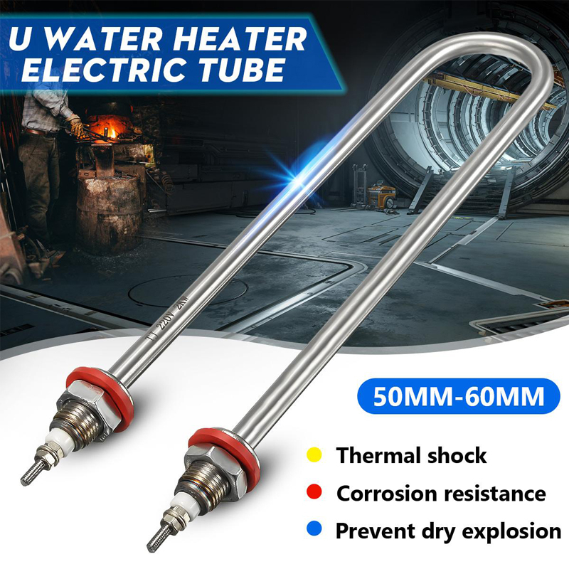 220V 100W/200W/300W/500W Tubular Heater Element Tube Humidity Heater ...