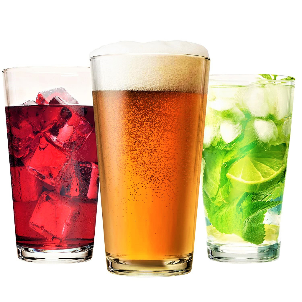 16.1oz & 17oz Highball Glass/Beverage Glass/Pint Glass/Beer Glass ...