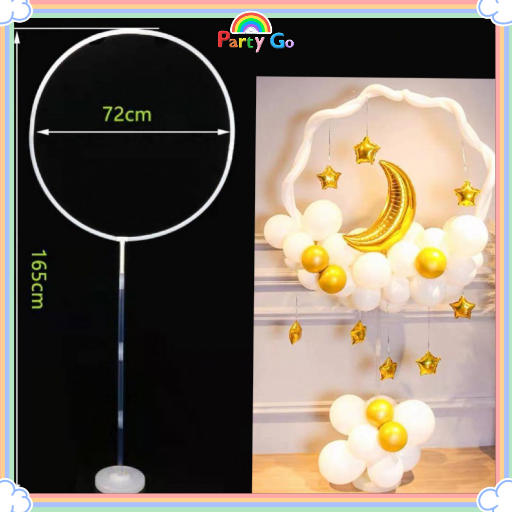 Circle Balloon Stand Balloons Stand Circle Pilar Party Decorations ...