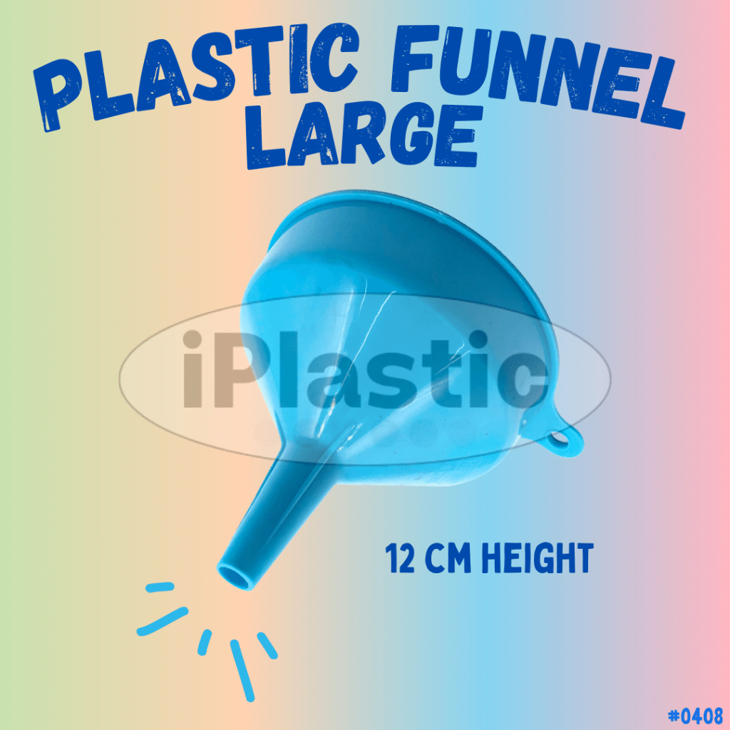 iPlastic. Embudo funnel big plastic small medium large size high ...