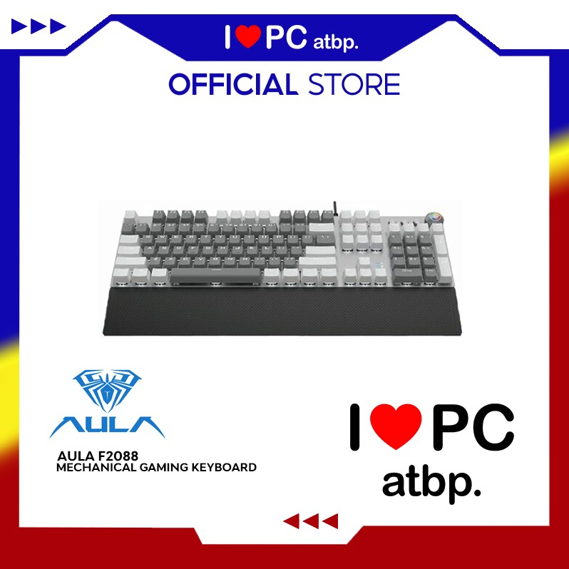 Aula F2088 Mechanical Gaming Keyboard (Wired, RGB, Full Layout, Media ...