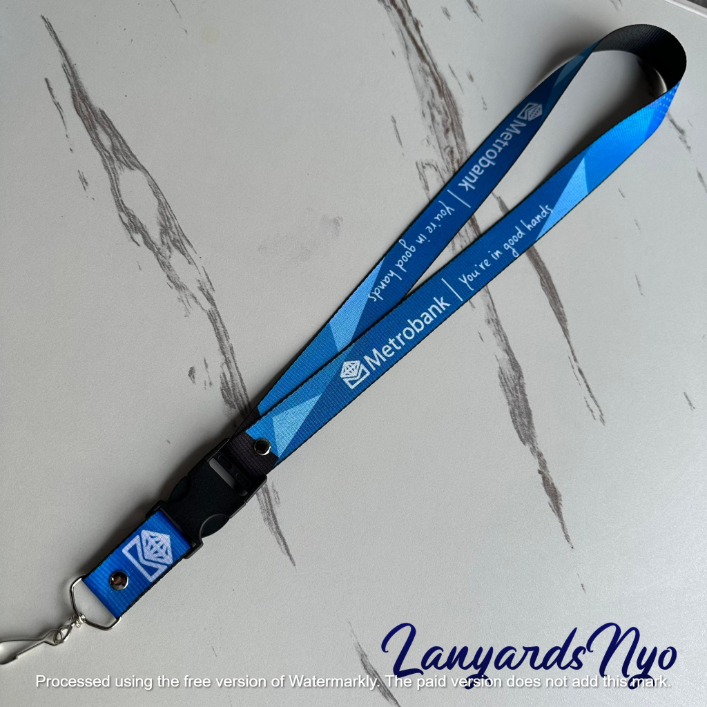Metrobank ID Lace Lanyard ID Sling ID Holder Onhand COD | Shopee ...