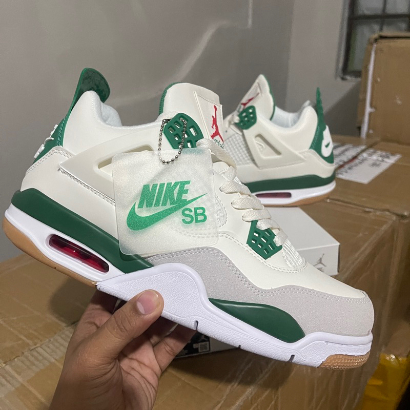 J’s 4 SB `Green’ (men and women) | Shopee Philippines