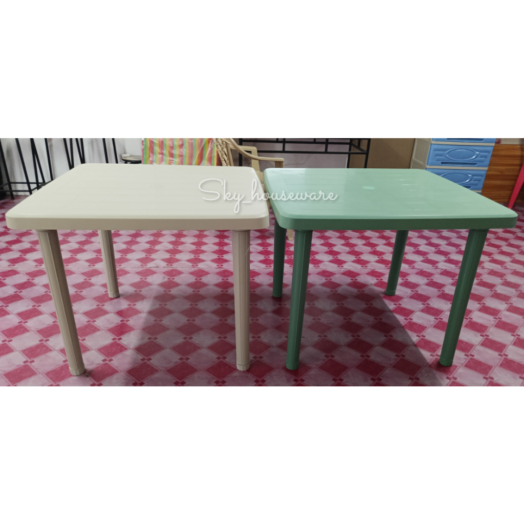 J&T Heavy Duty Indoor-Outdoor Monobloc Table 36"x36" #1136 | Shopee ...