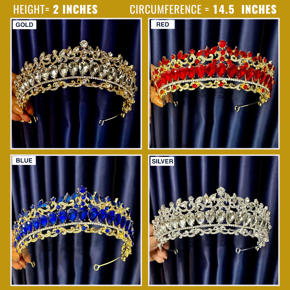Elegant Pageant crowns for pageant shows and bridals crowns gold silver ...