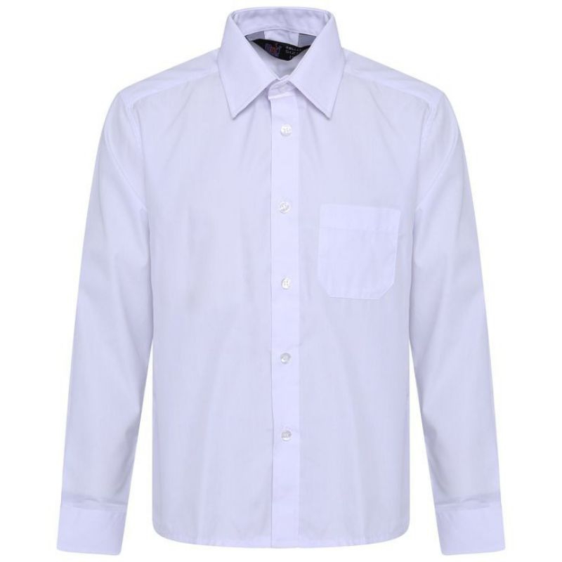 WHITE LONGSLEVE for Adult (Tetoron) | Shopee Philippines