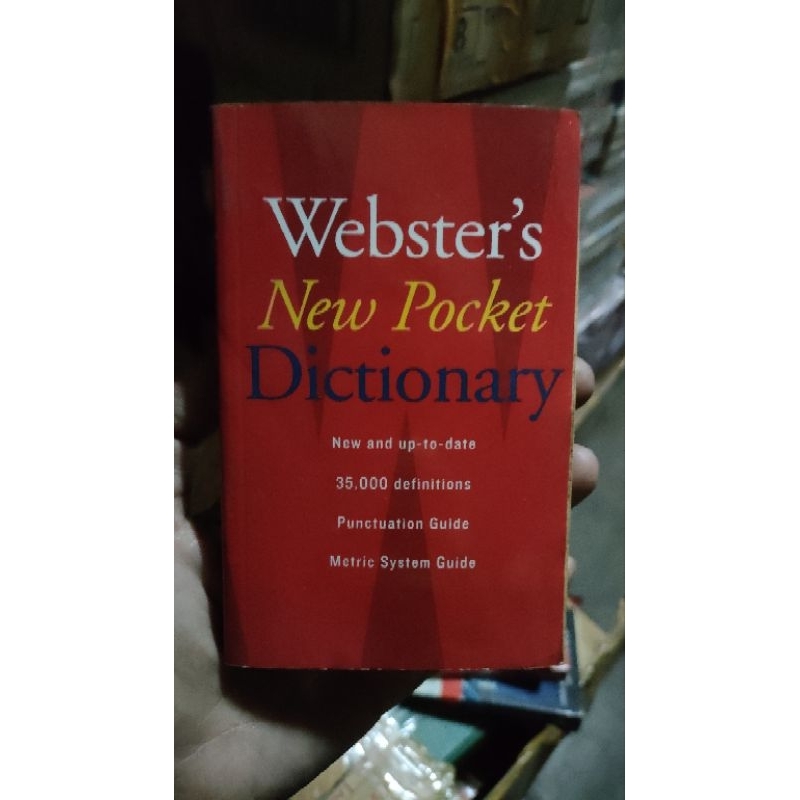 Webster's New Pocket Dictionary | Shopee Philippines