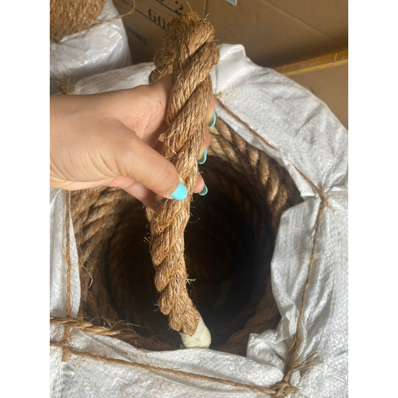 Manila Abaca Rope 1meter by 24mm | Shopee Philippines