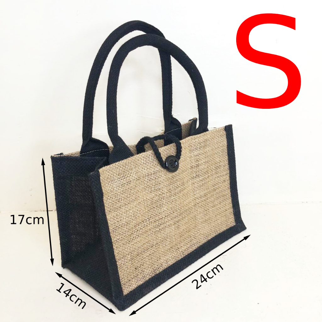 Women Abaca Tote Bag Shoulder Bag Handbag Beach Jute Shopping Bag With ...