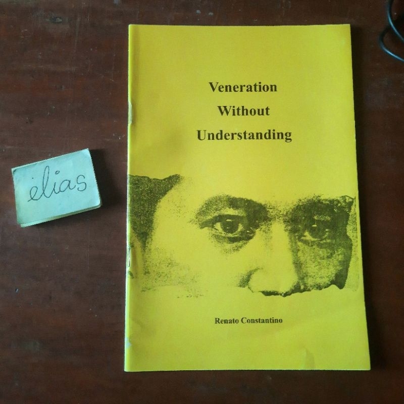 Veneration without Understanding - Renato Constantino | Shopee Philippines