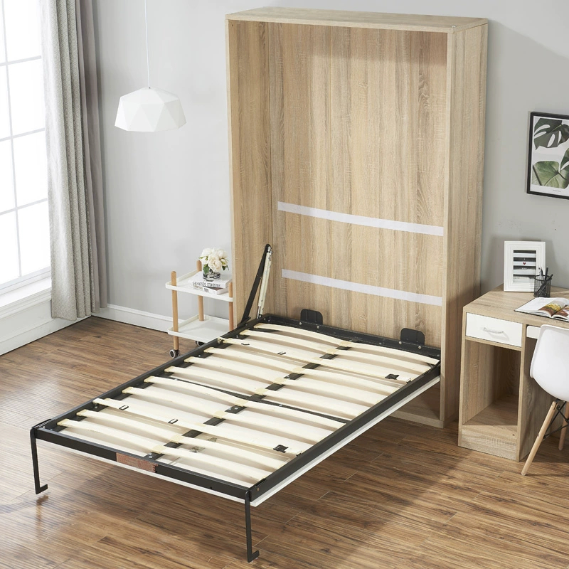 Multifunctional horizontal folding bunk Bedroom hidden space saving ...