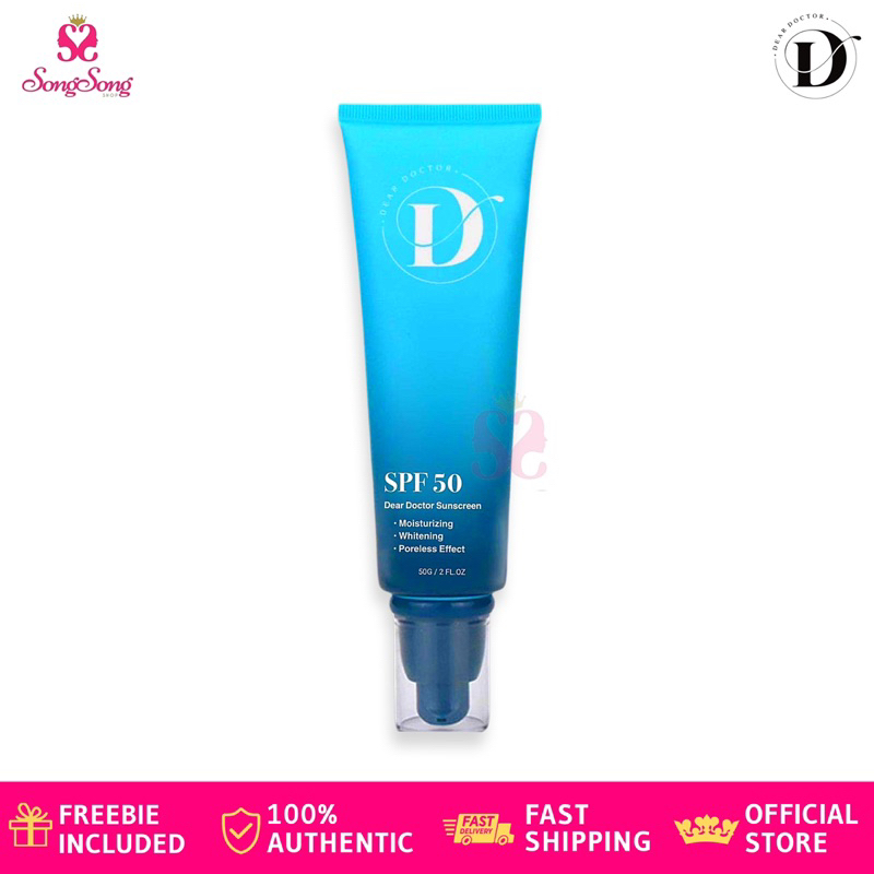DEAR DOCTOR Sunscreen SPF50 50g | Shopee Philippines