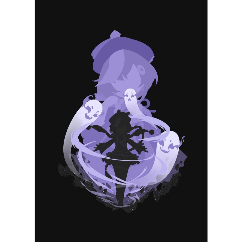 Genshin Impact - Dark Edition A4 Posters / Official Poster / Game ...