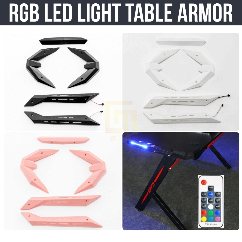 RGB Led Light Armor for Gaming Table Prismatic Backlight with Remote ...