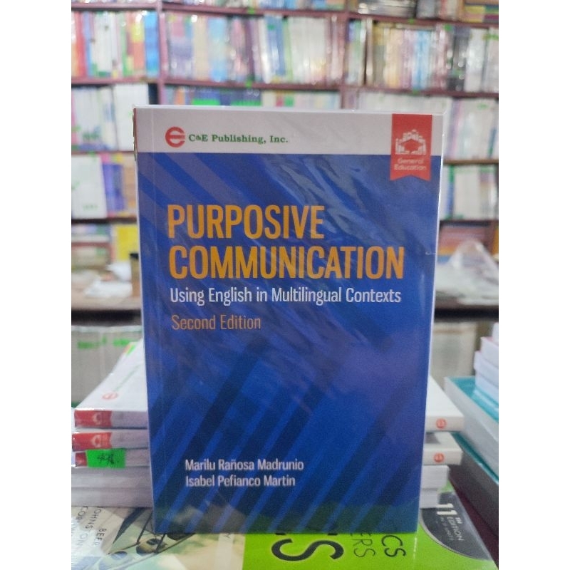 PURPOSIVE COMMUNICATION Using English in Multilingual Contexts 2nd Edition by Madrunio | Shopee ...