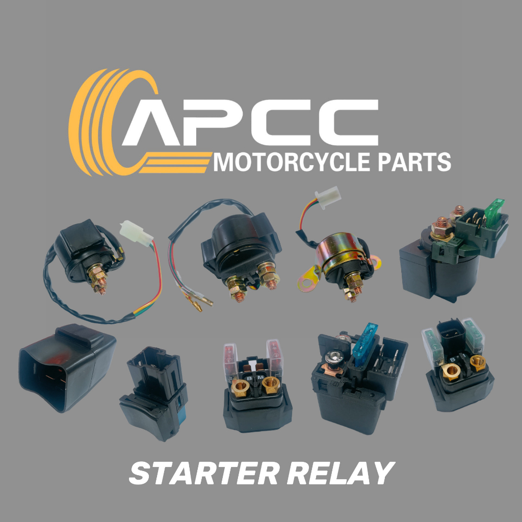 MOTORCYCLE STARTER RELAY XRM MIO TMX RAIDER-150 GY6 YTX125 MIO125 KYMCO ...