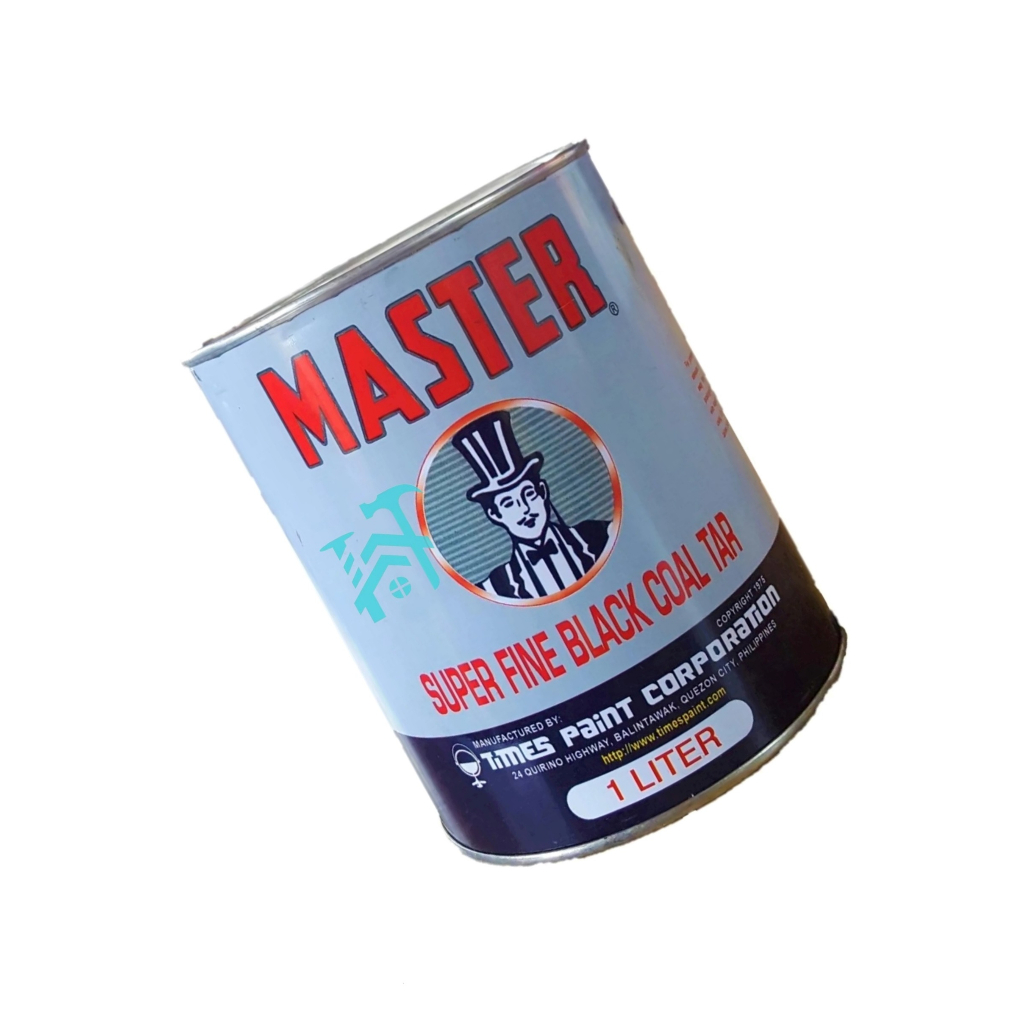 MASTER BLACK COAL TAR LITER SIZE | Shopee Philippines