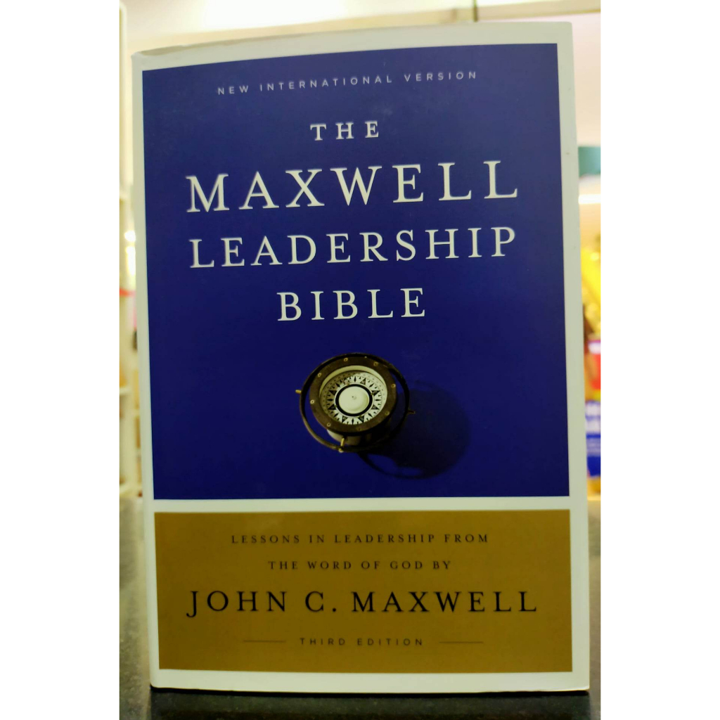 NIV Maxwell Leadership Bible - 3rd Edition (Hardcover) | Shopee Philippines