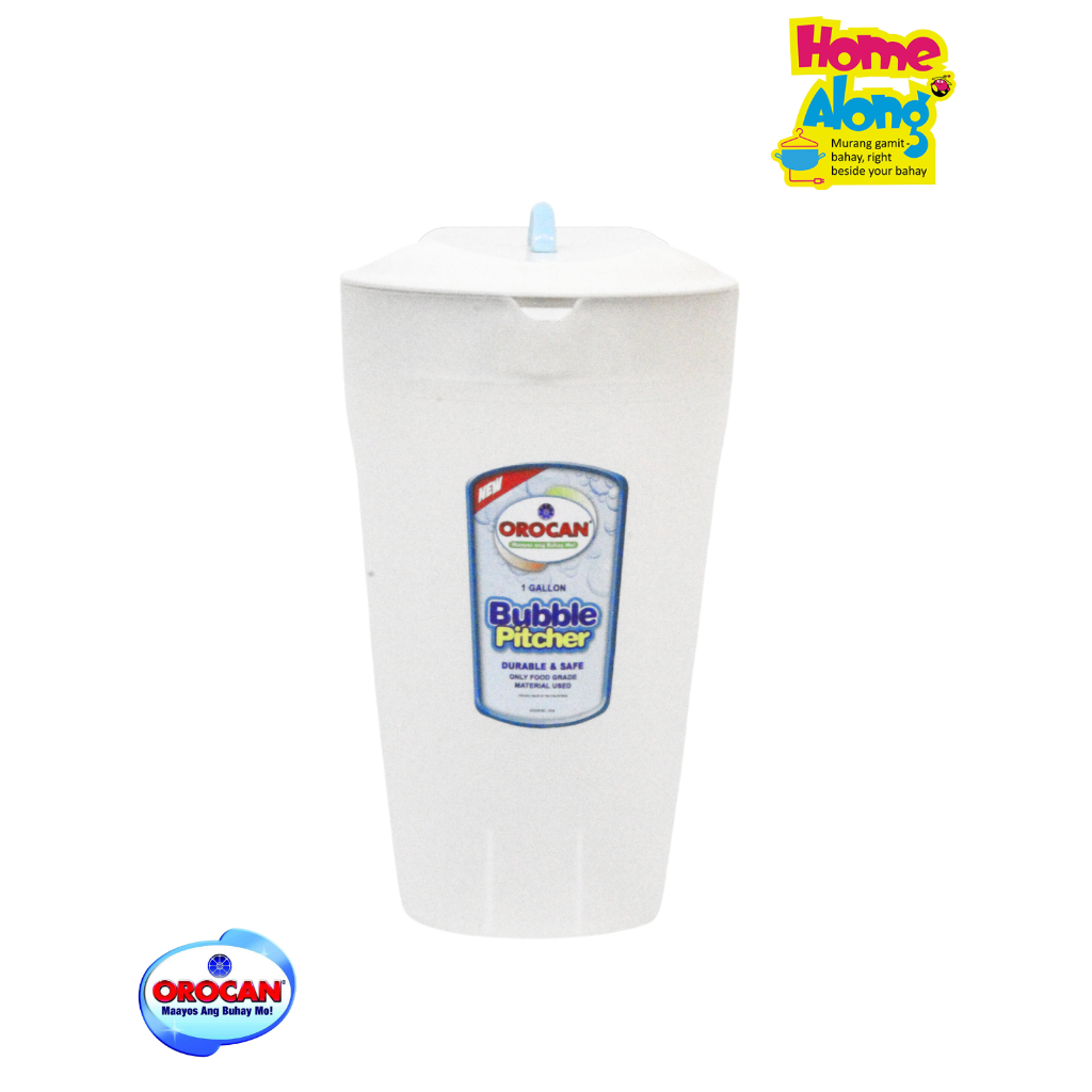Orocan 1 Gallon Large Plastic Pitcher - White | Shopee Philippines