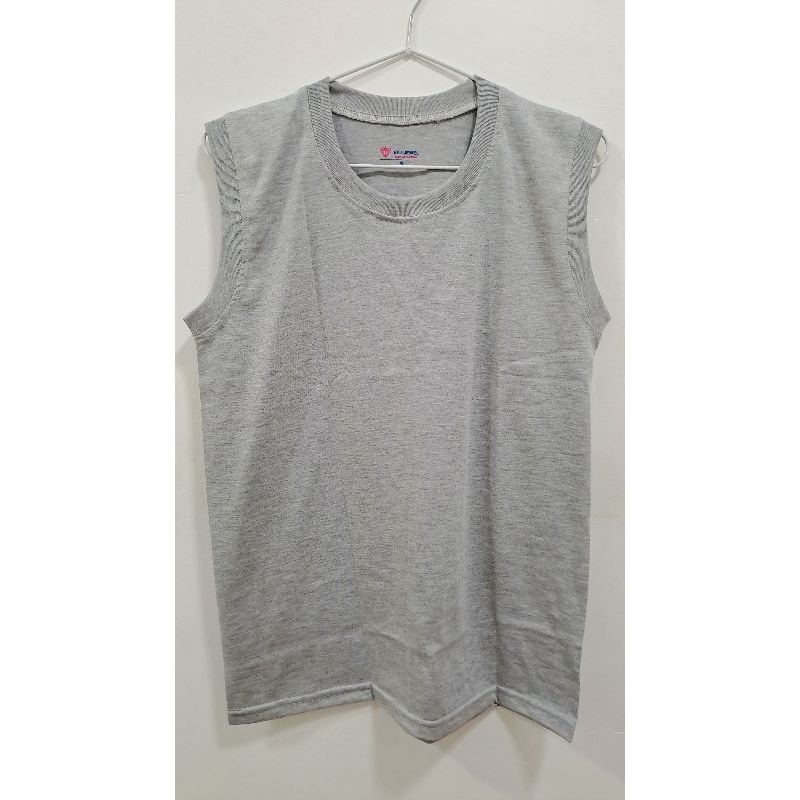 Muscle Sando for Men / Adult Roundneck - Topdye GRAY | Shopee Philippines