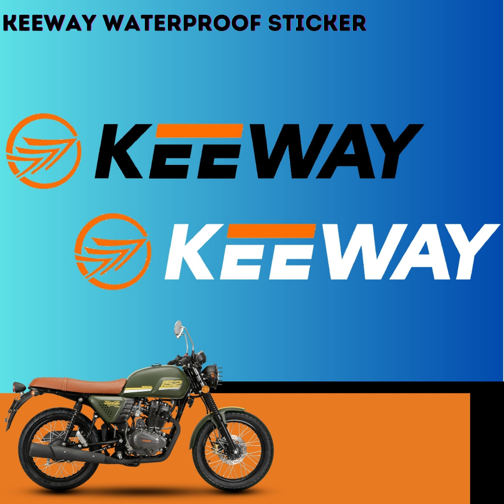 Keeway Motorcycle Waterproof Sticker | Shopee Philippines